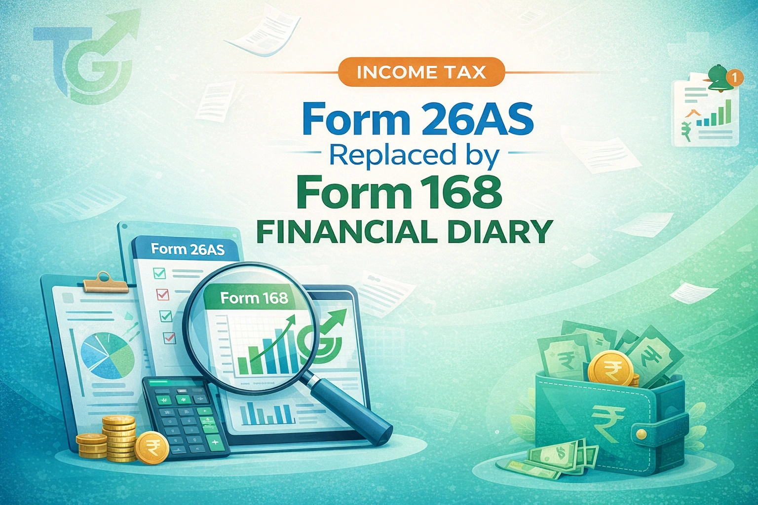 Form 26AS Replaced By Form 168 Financial Diary - TaxGst.in